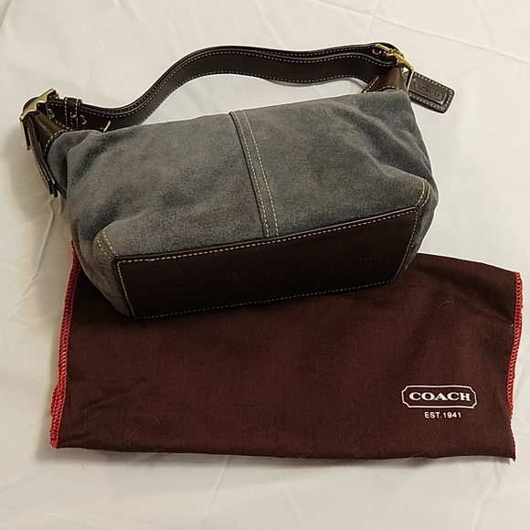 Coach | Bags | Coach Denimsuede Mini Satchel | Poshmark